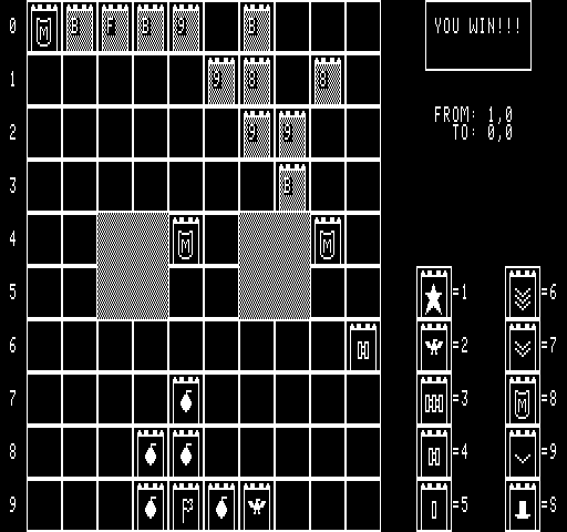 Screenshot of Military Encounter (Exidy Sorcerer, 1981) - MobyGames