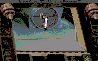 Screenshot of Space Quest IV: Roger Wilco and the Time Rippers (Amiga ...