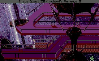 Screenshot of Space Quest IV: Roger Wilco and the Time Rippers (Amiga ...
