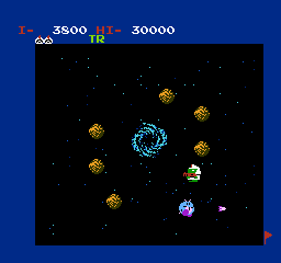 Screenshot of Warpman (NES, 1985) - MobyGames