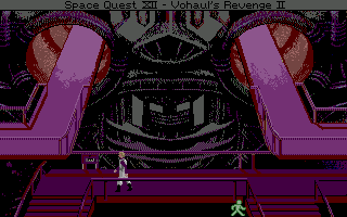 Screenshot of Space Quest IV: Roger Wilco and the Time Rippers (Amiga ...