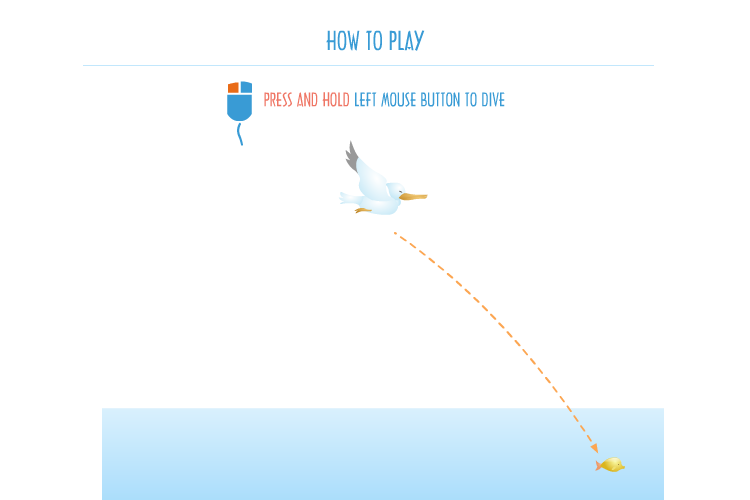 Screenshot of The Bird and the Sea (Browser, 2004) - MobyGames