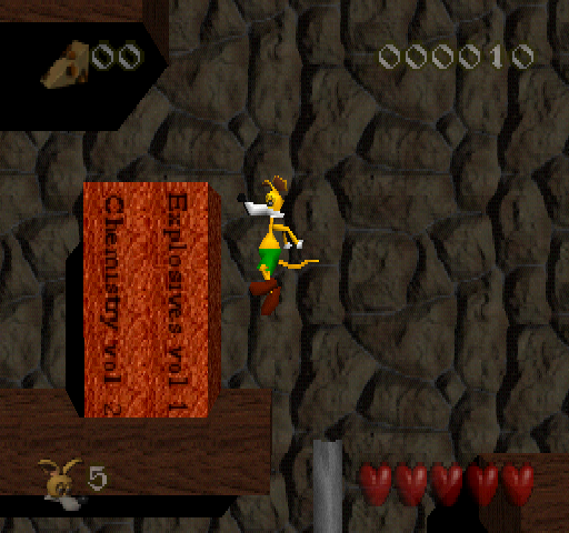 Screenshot of Cheesy (PlayStation, 1996) - MobyGames
