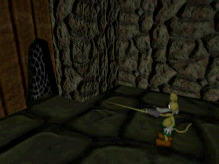 Screenshot of Cheesy (PlayStation, 1996) - MobyGames