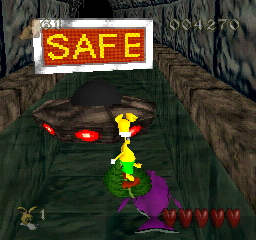 Screenshot of Cheesy (PlayStation, 1996) - MobyGames
