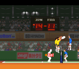 Screenshot of Hyper V-Ball (SNES, 1992) - MobyGames