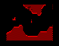 Screenshot of Super Cobra (Adventure Vision, 1981) - MobyGames