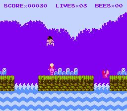 Screenshot of Wǒ xiang niào niào (NES, 2017) - MobyGames