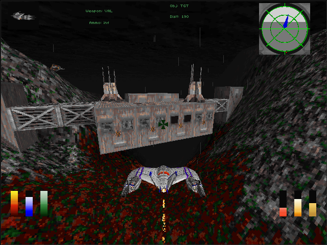 Screenshot of Hellbender (Windows, 1996) - MobyGames