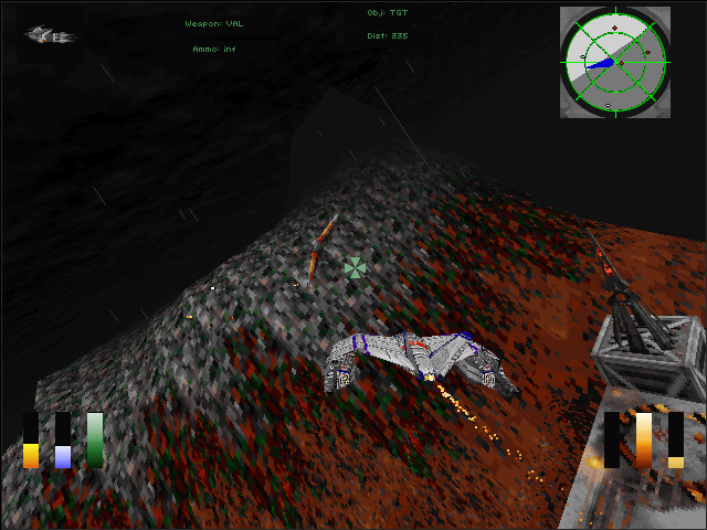 Screenshot of Hellbender (Windows, 1996) - MobyGames