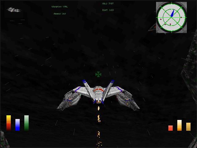 Screenshot of Hellbender (Windows, 1996) - MobyGames