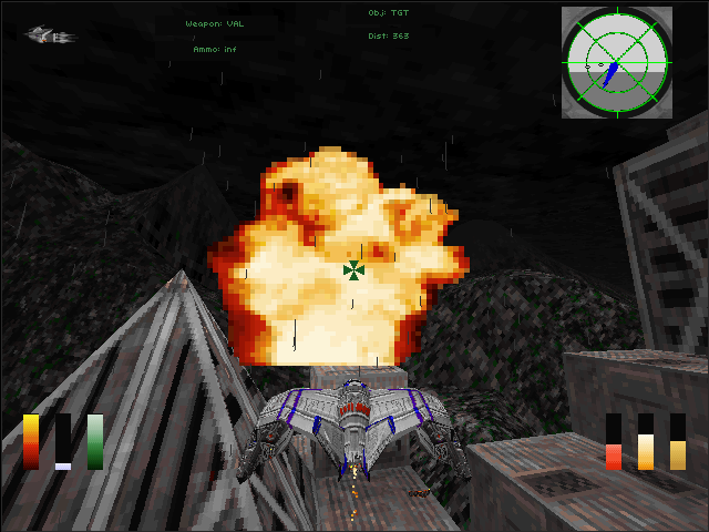 Screenshot of Hellbender (Windows, 1996) - MobyGames