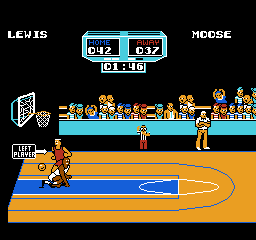 Screenshot of Arch Rivals (NES, 1989) - MobyGames
