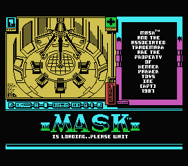 Screenshot of MASK Two Two (MSX, 1987) - MobyGames