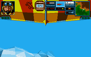 Screenshot of Midwinter (Amiga, 1989) - MobyGames