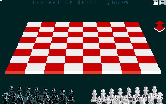 Screenshot of Art of Chess (Amiga, 1987) - MobyGames