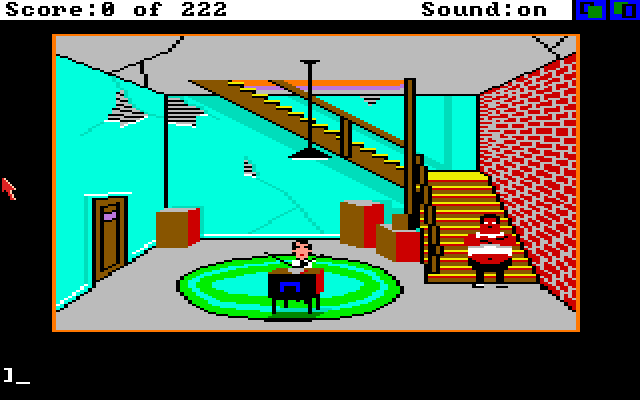 Screenshot of Leisure Suit Larry in the Land of the Lounge Lizards ...