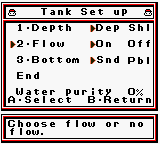 Screenshot of Legend of the River King GB (Game Boy Color, 1997 ...