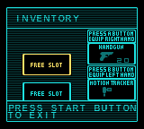 Screenshot of Aliens: Thanatos Encounter (Game Boy Color, 2001) - MobyGames