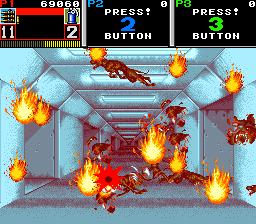 Screenshot of Beast Busters (Arcade, 1989) - MobyGames