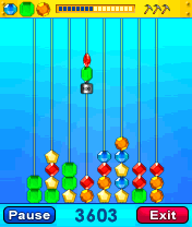 Screenshot of Sapphire Spires (Symbian, 2005) - MobyGames