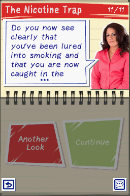 Screenshot of My Stop Smoking Coach: Allen Carr's EasyWay (Nintendo DS ...