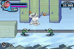 Screenshot of The Grim Adventures of Billy & Mandy (Game Boy Advance, 2006) - MobyGames