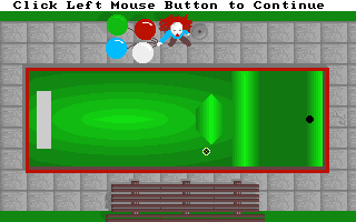 Screenshot of Hole-In-One Miniature Golf (Amiga, 1988) - MobyGames