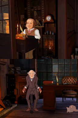 Screenshot of Disney's A Christmas Carol (Nintendo DS, 2009) - MobyGames