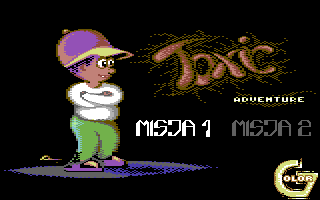 Screenshot of Toxic Adventure (Commodore 64, 1996) - MobyGames