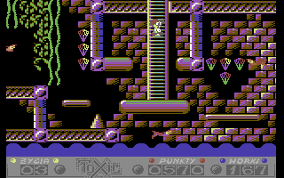 Screenshot of Toxic Adventure (Commodore 64, 1996) - MobyGames