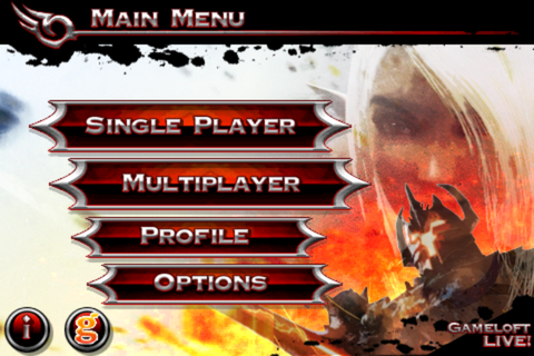 Screenshot of Blades of Fury (iPhone, 2009) - MobyGames