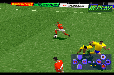 Screenshot of Goal Storm (PlayStation, 1996) - MobyGames