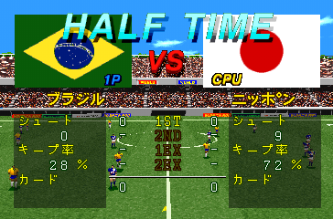 Screenshot of Goal Storm (PlayStation, 1996) - MobyGames