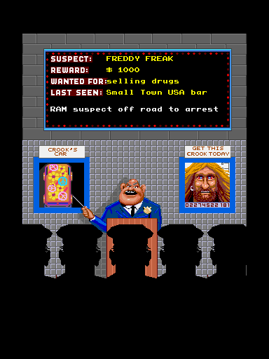 Screenshot of APB (Arcade, 1987) - MobyGames