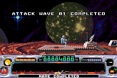 Screenshot of Super Dropzone: Intergalactic Rescue Mission (Game Boy Advance, 1994) - MobyGames