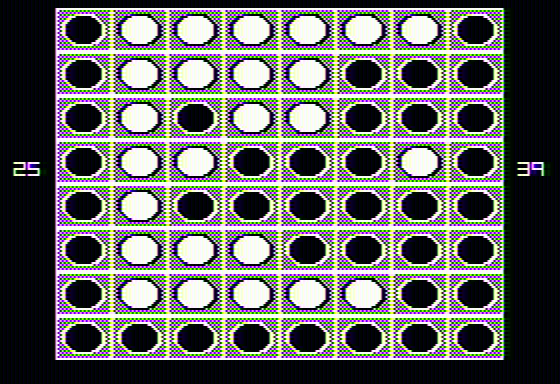 Screenshot of Othello (Apple II, 1979) - MobyGames