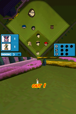 Screenshot of Backyard Baseball '09 (Nintendo DS, 2008) - MobyGames