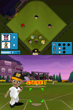Screenshot of Backyard Baseball '09 (Nintendo DS, 2008) - MobyGames