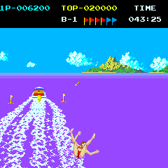 Screenshot of Tropical Angel (Arcade, 1983) - MobyGames