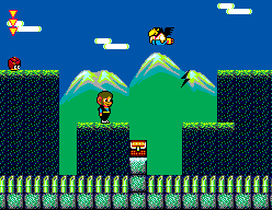 Screenshot of Alex Kidd in Shinobi World (SEGA Master System, 1990 ...