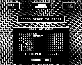 Screenshot of E-Type (Electron, 1989) - MobyGames