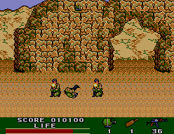 Screenshot of Rambo III (SEGA Master System, 1988) - MobyGames