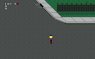 Screenshot of Paperboy 2 (DOS, 1991) - MobyGames