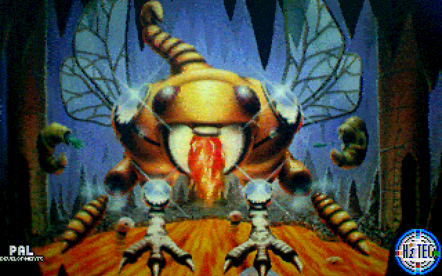 Screenshot of Alien World (Amiga, 1991) - MobyGames
