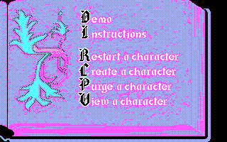 Screenshot of Questron II (DOS, 1988) - MobyGames