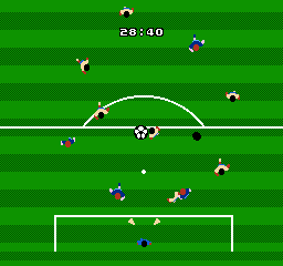 Screenshot of Tecmo World Cup Soccer (NES, 1990) - MobyGames
