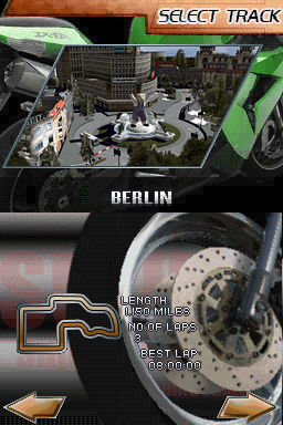 Screenshot of Suzuki Super-bikes II: Riding Challenge (Nintendo DS ...