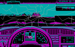 Screenshot of European Challenge (DOS, 1989) - MobyGames