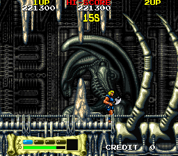 Screenshot of The Astyanax (Arcade, 1989) - MobyGames